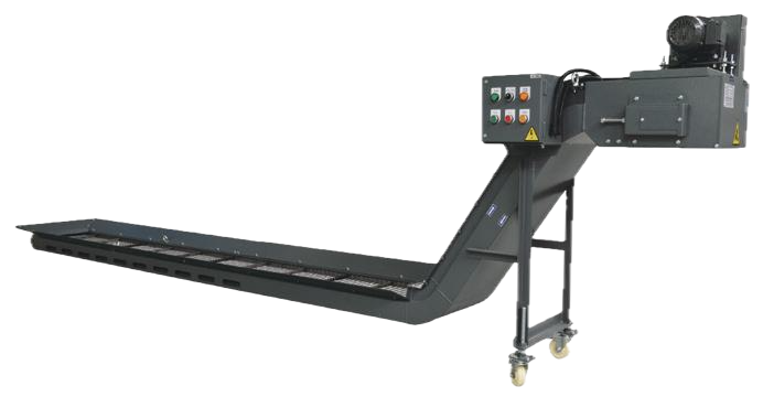 Chip Conveyors for CNC Machines | Hinge Belt, Scraper, Magnetic ...